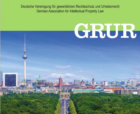 GRUR Annual Meeting 2025: “AIPPI Special” – A panel discussion on the ...